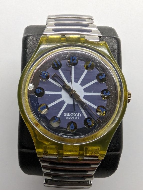 SWATCH vintage watch from 1991, Switzerland, running. - Gem