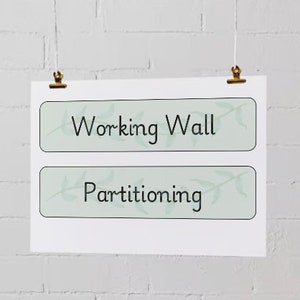 Botanical Maths Working Wall KS1 & KS2 - Etsy UK