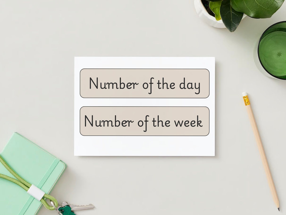 Hessian Beige Maths Working Wall KS1 & KS2 - Etsy UK