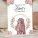Personalised Hijab Party Decoration Decor Welcome Sign - Etsy