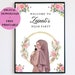 Personalised Hijab Party Decoration Decor Welcome Sign Printable| Quran ...