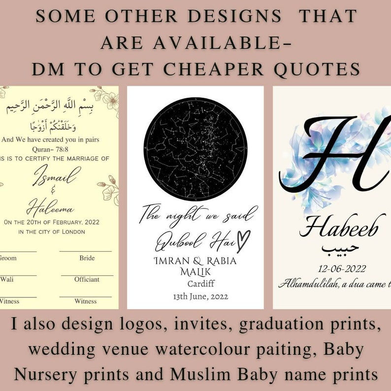 Personalised Hifdh Hifz Qur'an Madrasah Memorisation Graduation Print ...