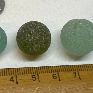 Four Seaglass Marbles - Rare - Lovely Gift - Collectors - Jewellery ...