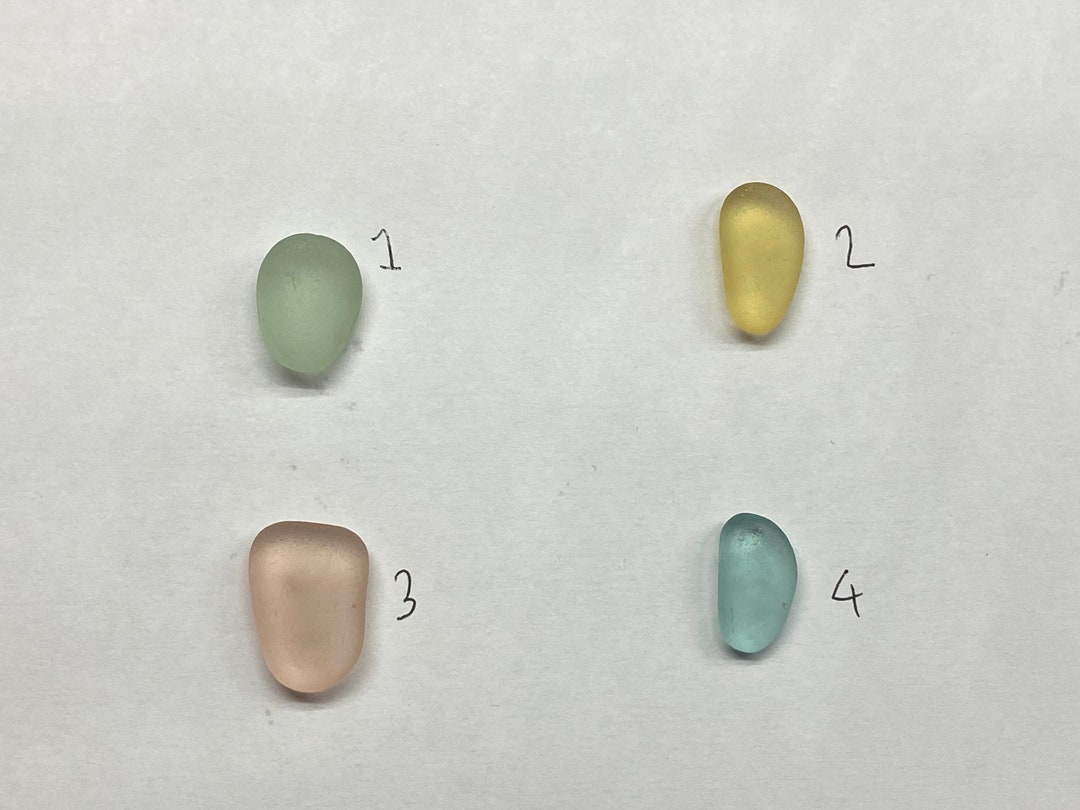 Seaglass From Kent 4 Beautiful Pieces Lovely Gift Idea - Etsy