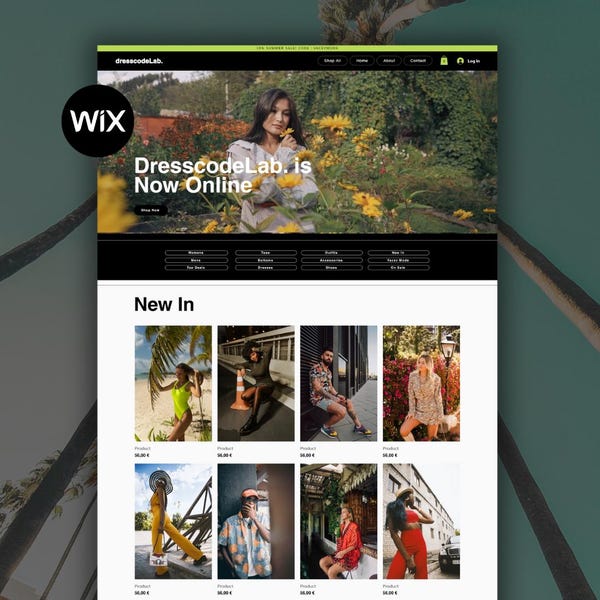 Wix Templates - Etsy