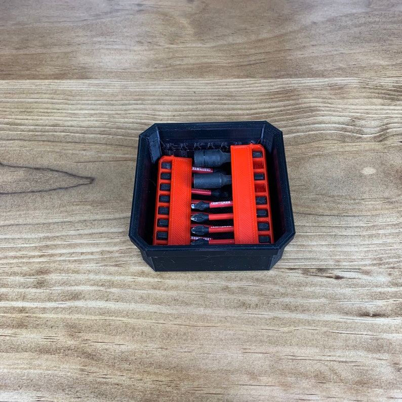 Milwaukee PACKOUT Tall Bit Holder 8-bit Insert for Bit Bin - Etsy