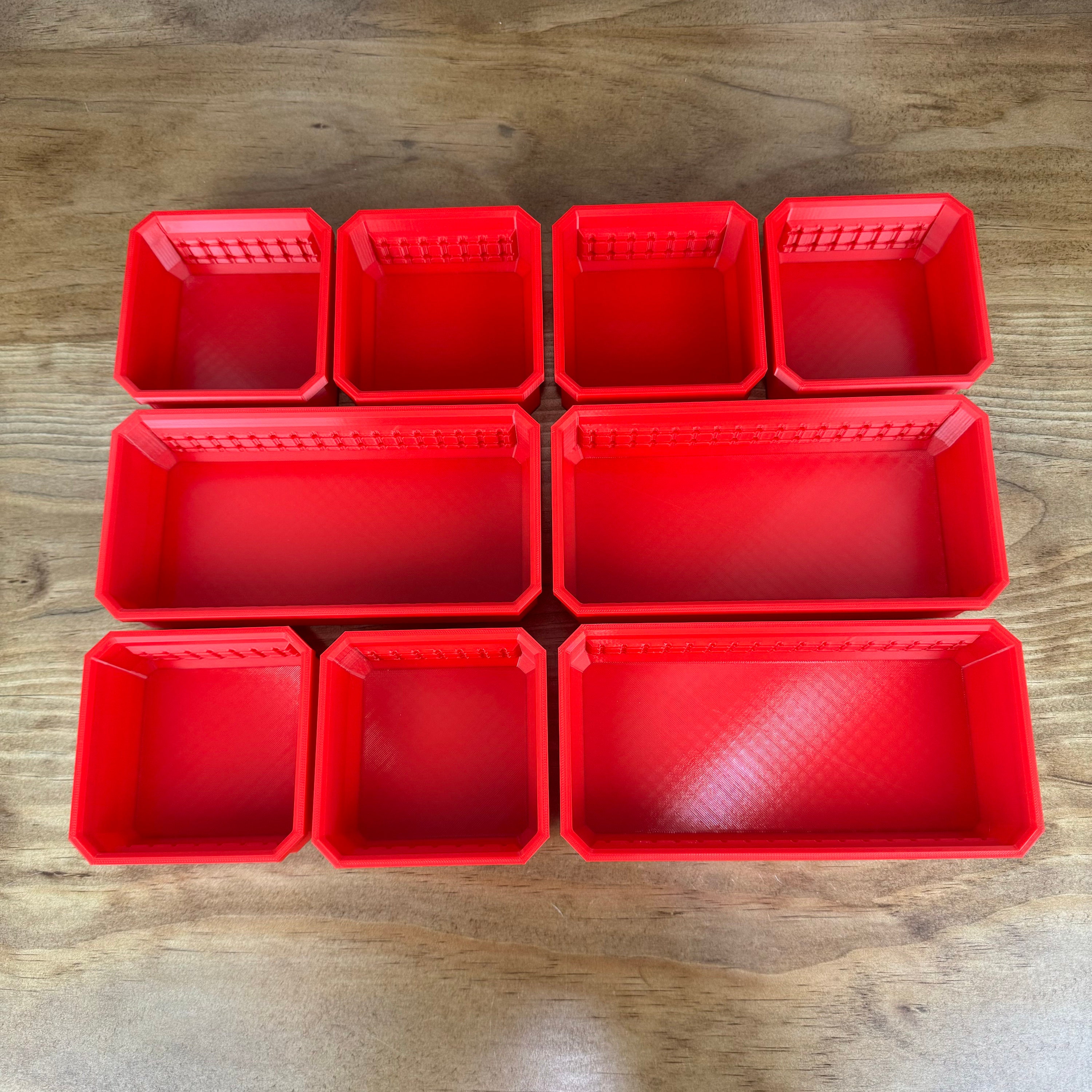 Milwaukee PACKOUT 9-pack Long Bit Bins for Low-profile Packout ...