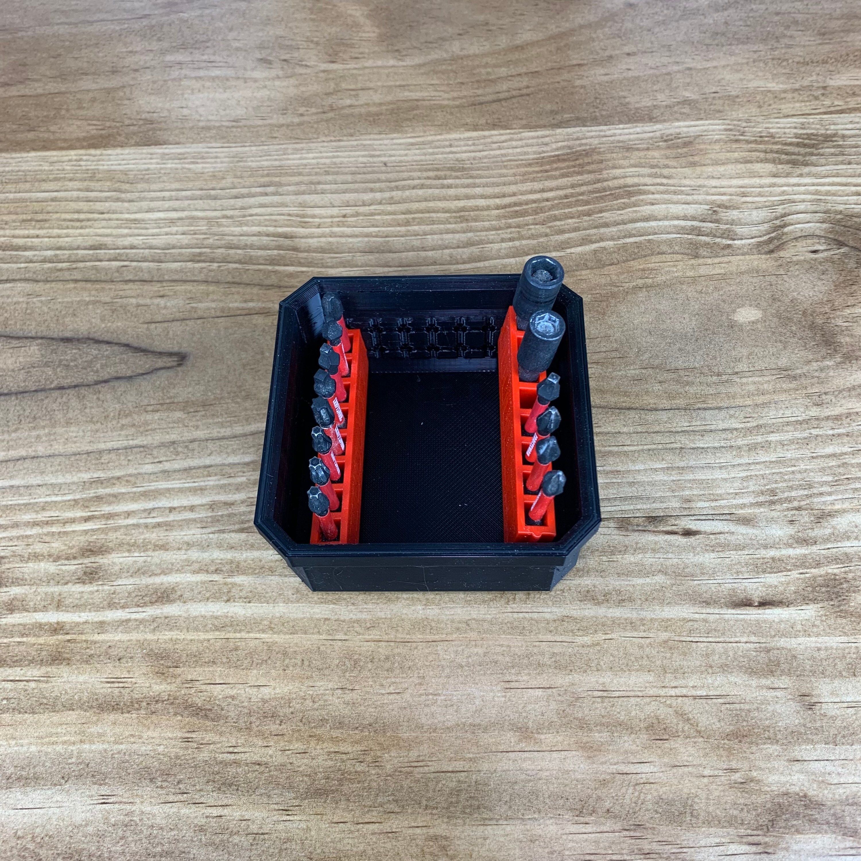 Milwaukee PACKOUT Tall Bit Holder 8-bit Insert for Bit Bin - Etsy