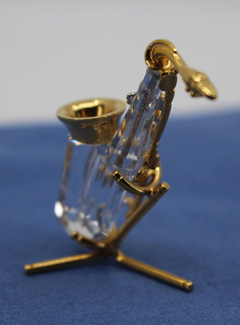 Swarovski Memories Crystal Saxophone With Box - Etsy