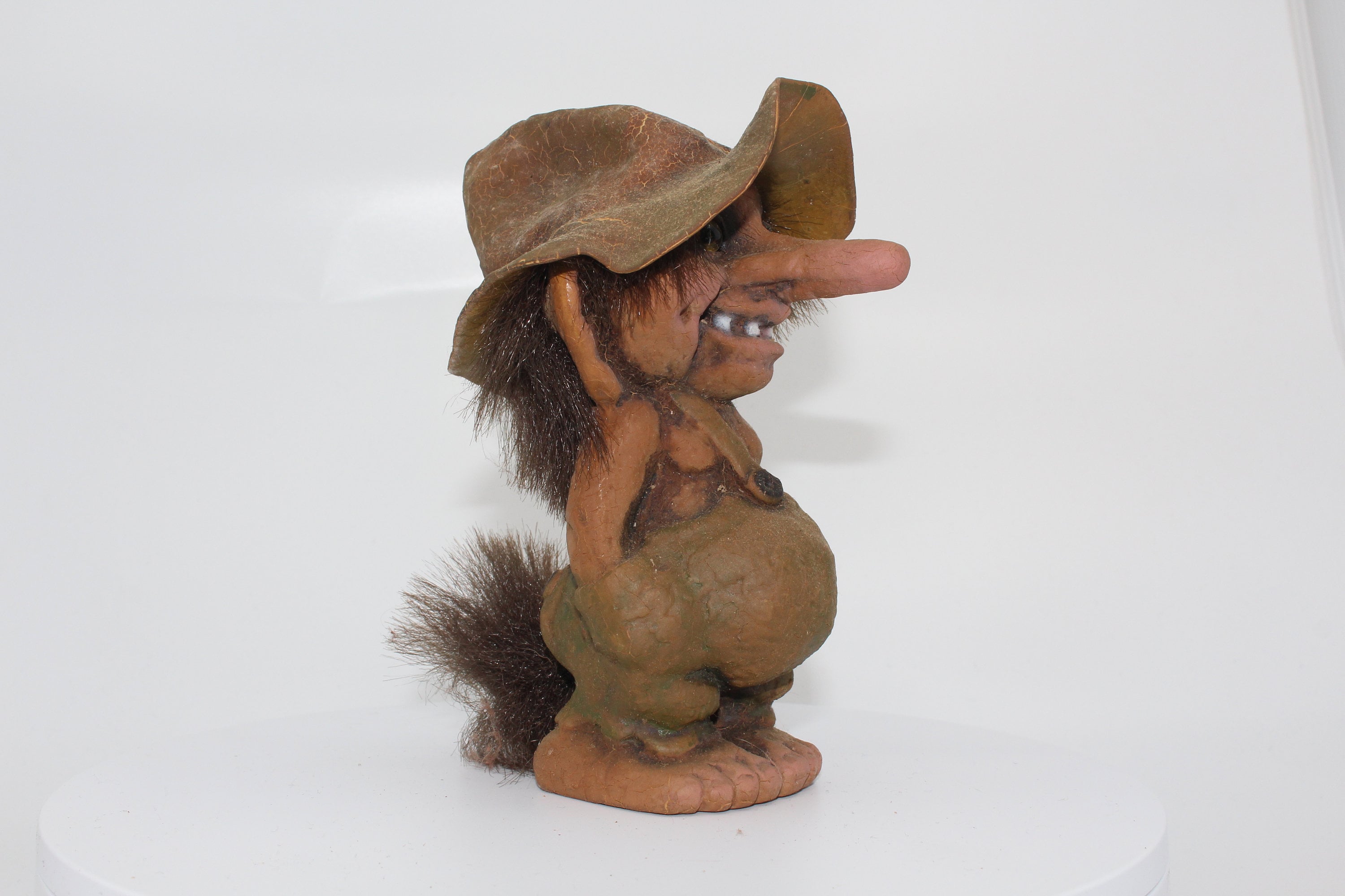 Nyform Troll With Hands in His Pocket and Hat, Norway, Vintage Myth ...