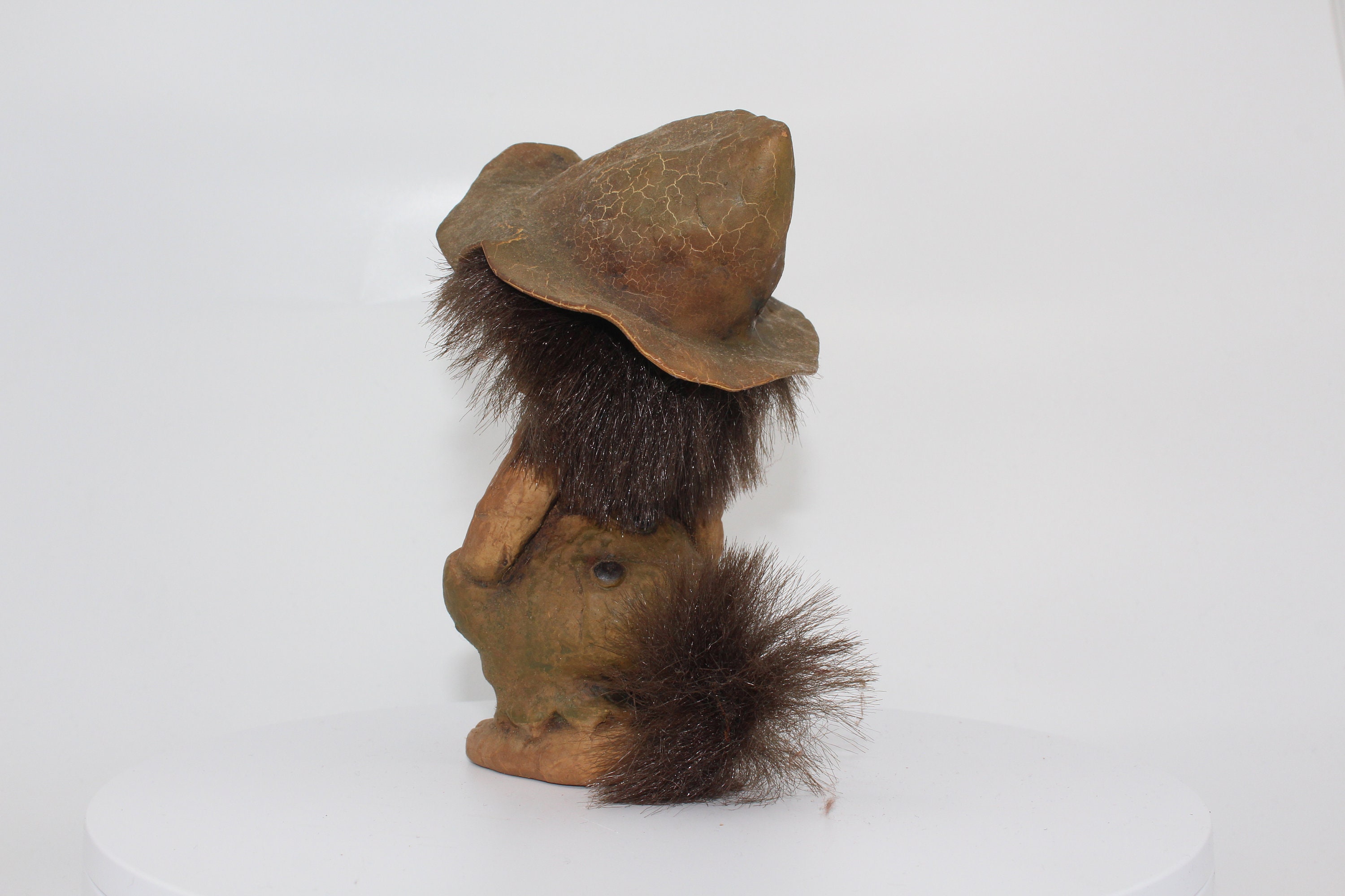 Nyform Troll With Hands in His Pocket and Hat, Norway, Vintage Myth ...