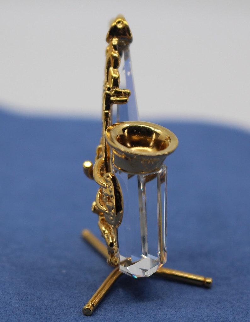 Swarovski Memories Crystal Saxophone With Box - Etsy