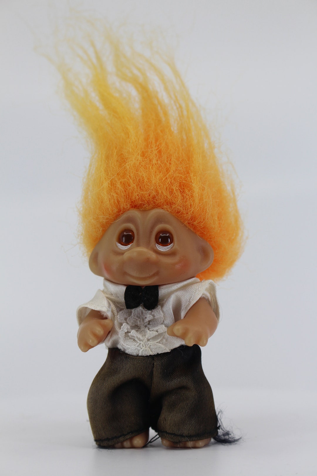 Dan Troll With Suit and Yellow Hair - Etsy