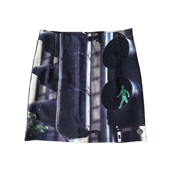 Vintage 90s y2k Rare Photography Traffic Light Print … - Gem