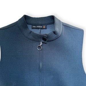 COP COPINE 2000s Vintage Vest With 3d Branding on the Back | Neutral ...