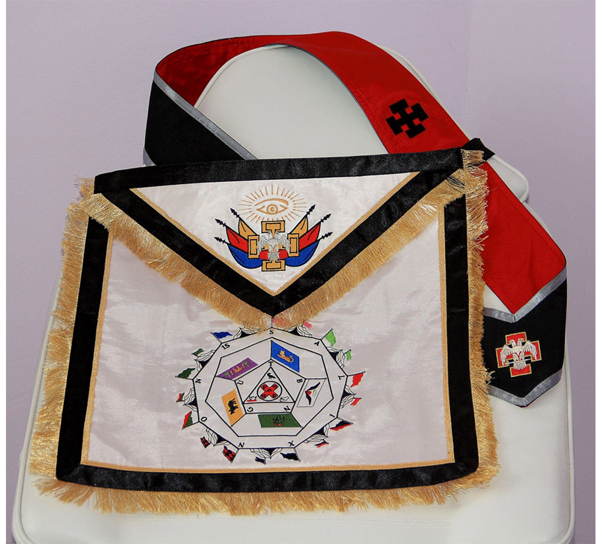 Masonic Scottish Rite 32 Degree Master of the Royal Secret Regalia ...
