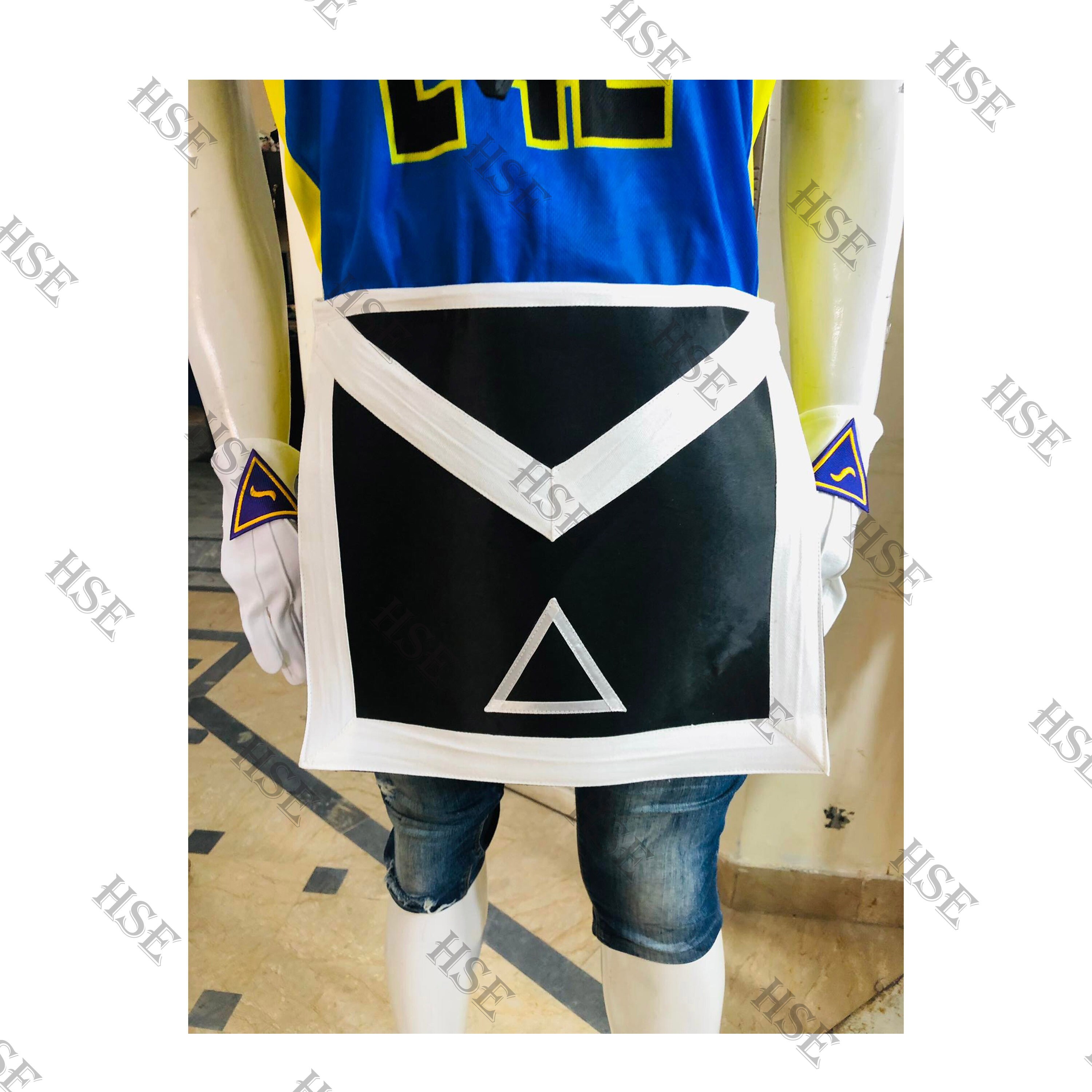 LOP Apron With Collar ,gloves and Crown, Lodge of Perfection Set's-hse ...