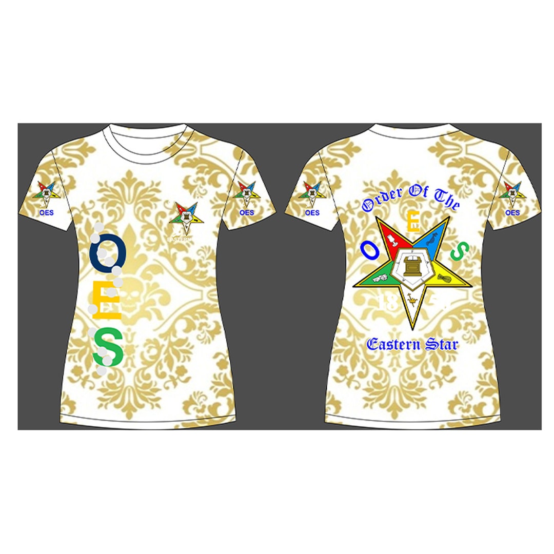 Beautiful T Shirt Order of the Eastern, Oes Star Shirt Printed hse - Etsy