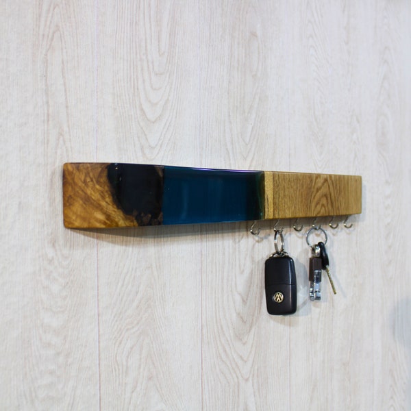 Wood Key Chain Holder - Etsy