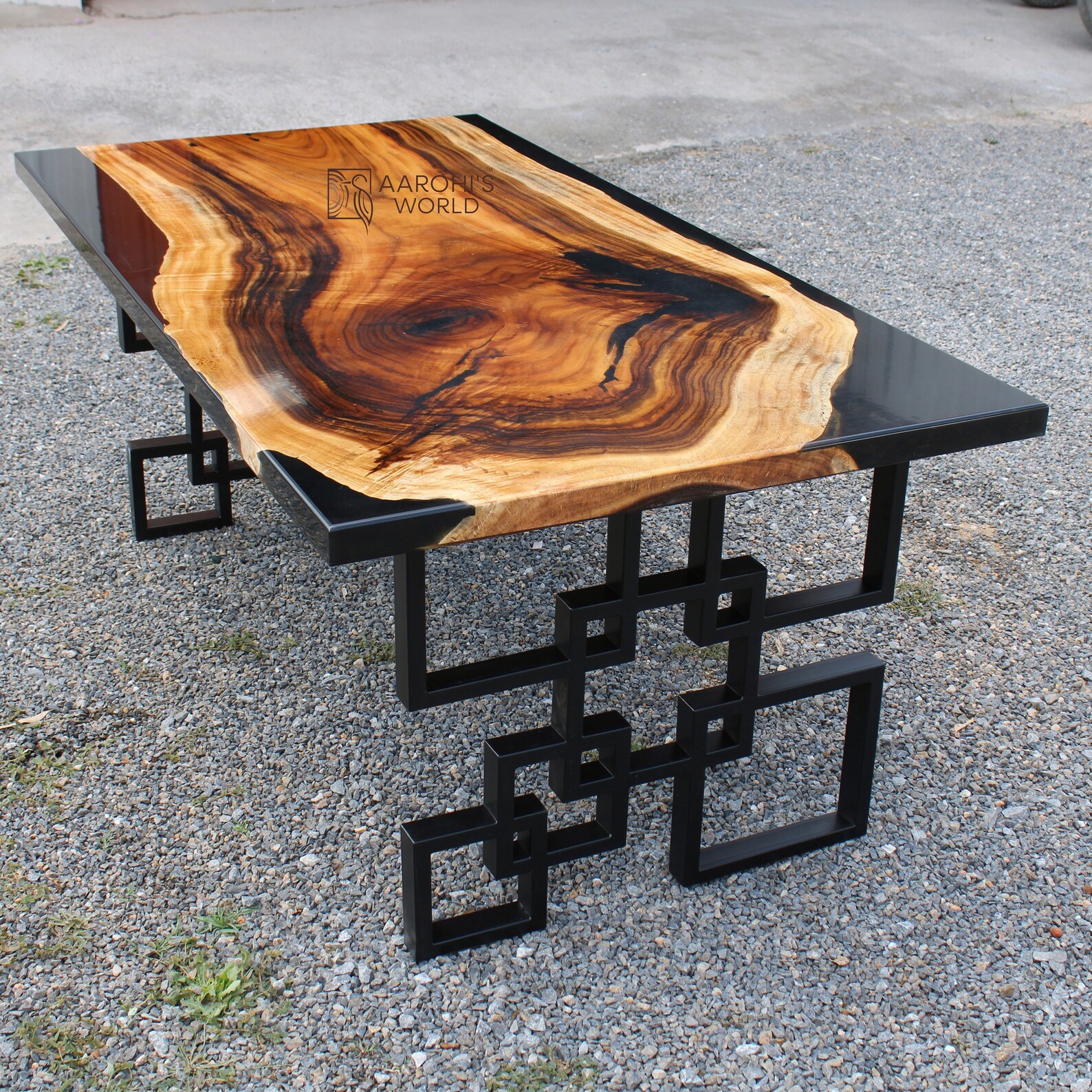 Made to Order Epoxy Resin Table Conference Room Table Wood Dinning ...