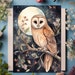 The Magical Owl 2 Art Prints 5x7, Whimsical Art, Fairytale Art - Etsy