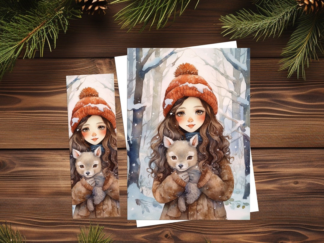 True Friendship - Art Print 5x7” + Bookmark 2x6”, Faitytale, Whimsical ...