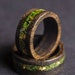 Wedding Rings Made of Wood and Epoxy Resinwedding Rings Forest ...