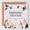 Personalised Graduation Card , Mortar Graduated Card, Congratulations ...