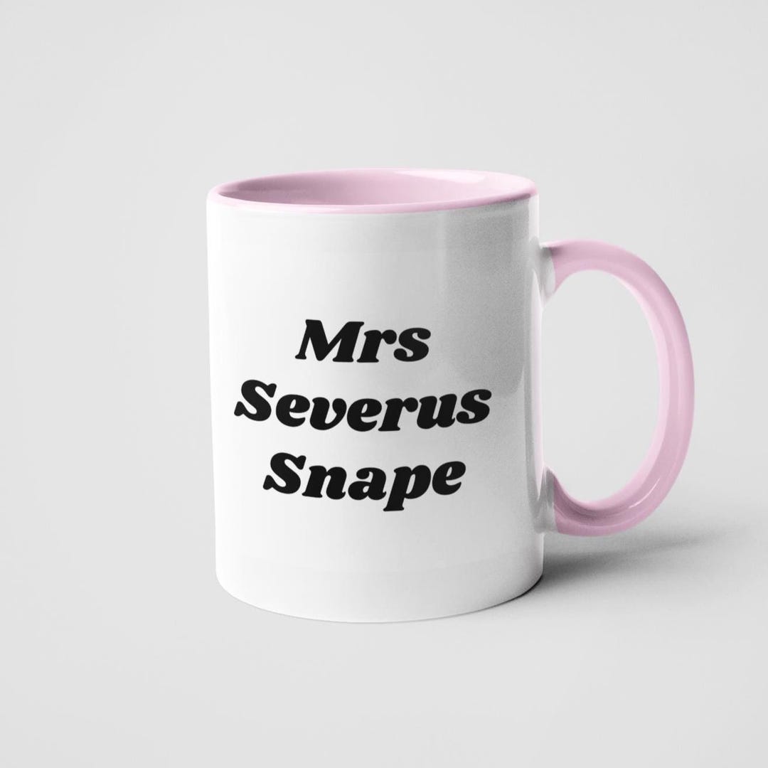 Mrs Severus Snape Celebrity Crush Mug | Celeb Wife Mug | Gift for Her ...