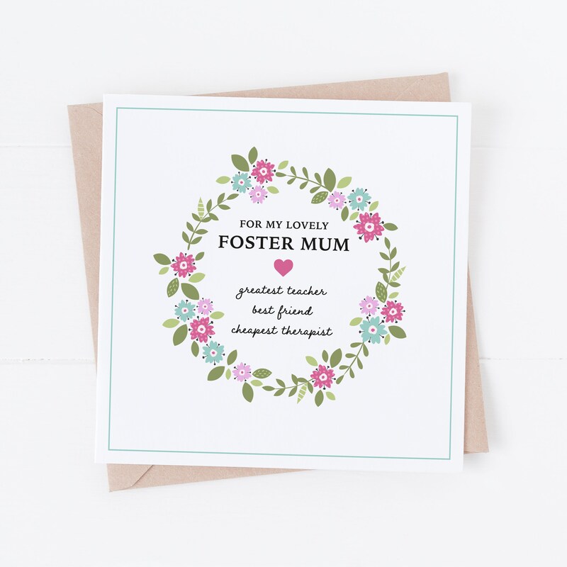 Foster Parent Card - Etsy