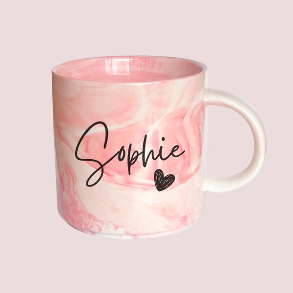 Marble Coffee Mug - Etsy