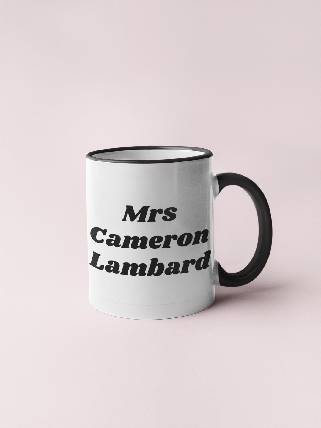 Mrs Cameron Lambard Celebrity Crush Mug Celeb Wife Mug Gift for Her ...