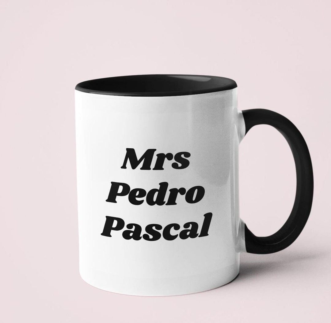 Mrs. Pedro Pascal Mug: Celebrity Crush Gift - Etsy UK