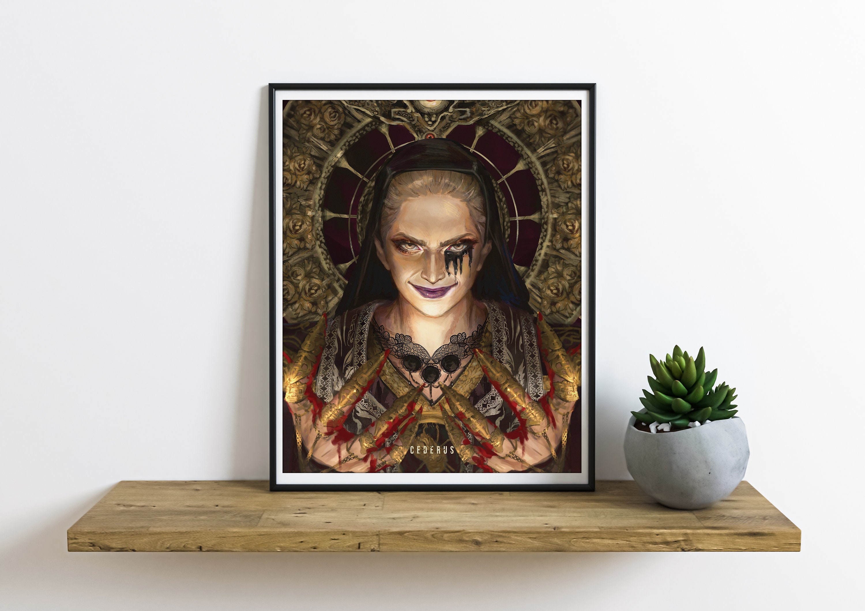 Mother Miranda Art Print - Resident Evil - A5 A4 and A3 Prints Unframed ...