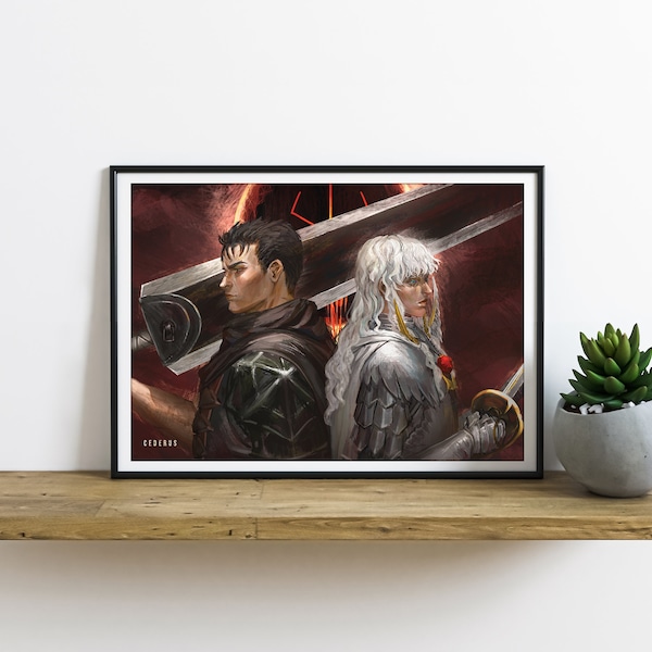 Berserk Griffith Poster - Etsy