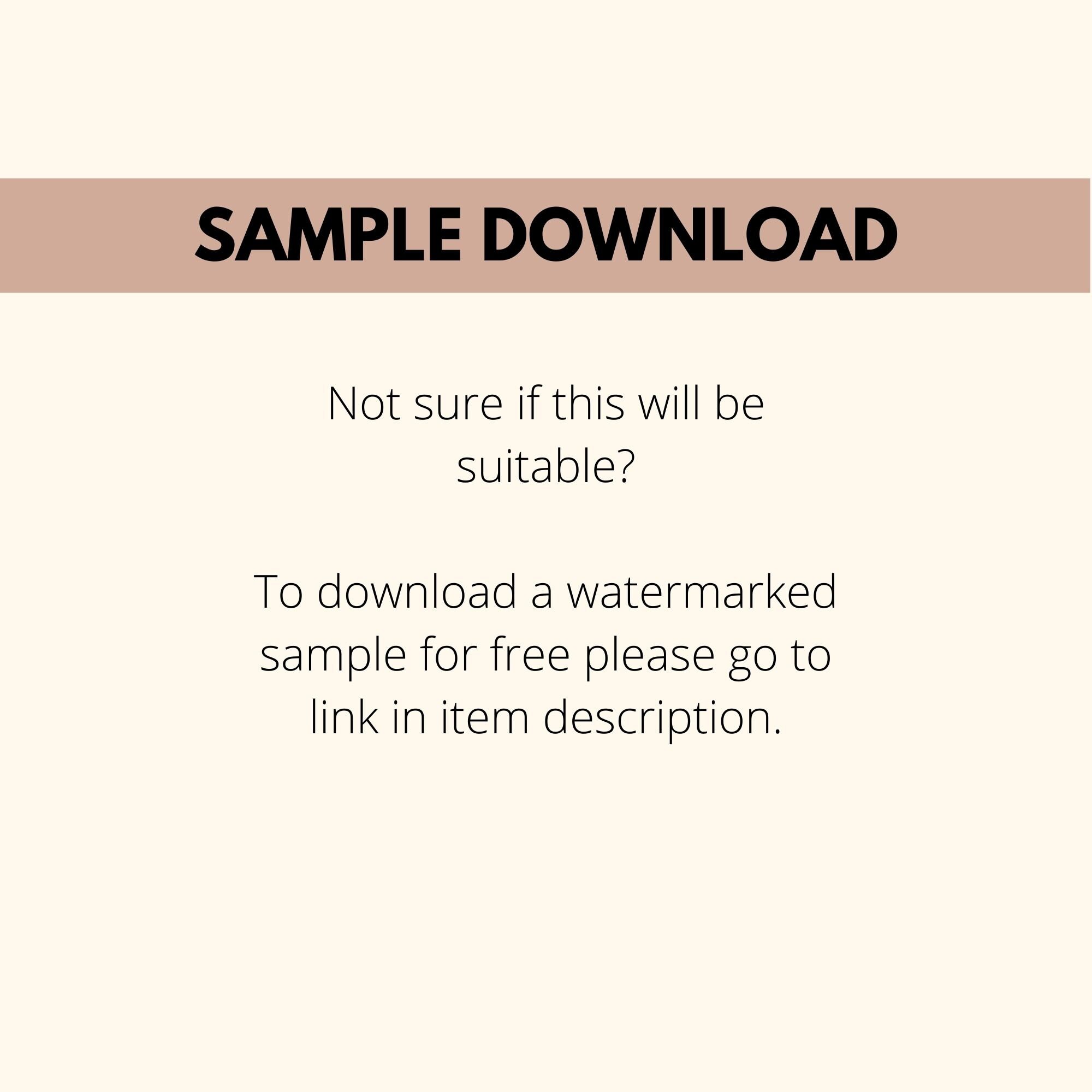 Printable Writing Paper Set Ascii Cat and Quote Design Lined & Unlined ...