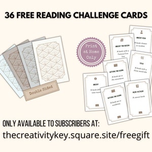 Printable Book Bingo Cards Tackle the to Be Read List Mixed Reading ...