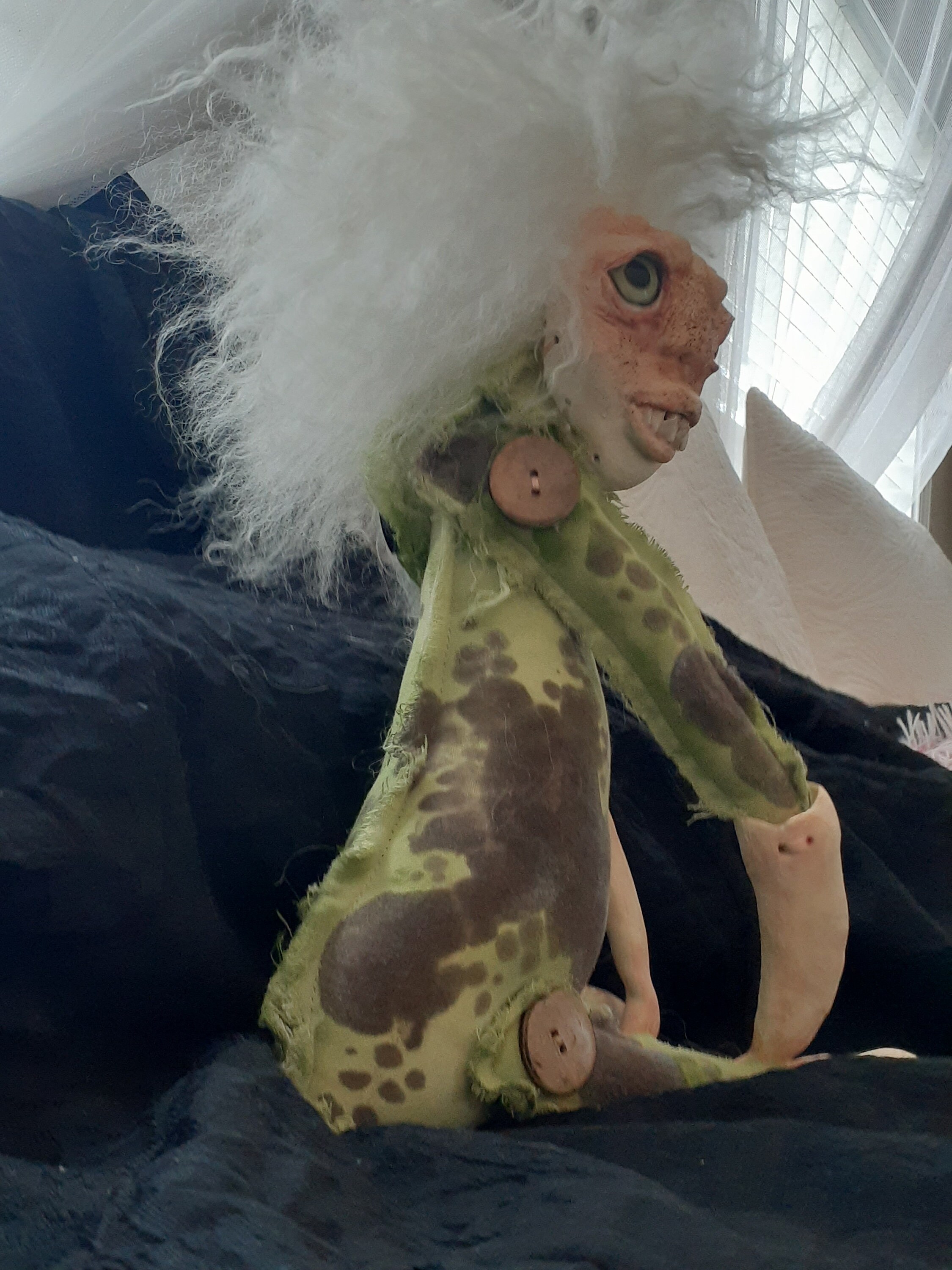 Goblin Doll, Special Gift , Goblincore,creepy/cute, Fantasy Doll, OOAK ...