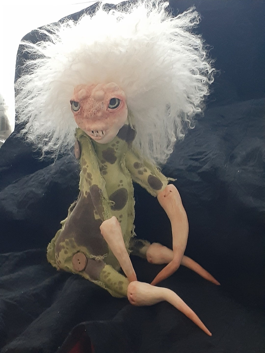 Goblin Doll, Special Gift , Goblincore,creepy/cute, Fantasy Doll, OOAK ...