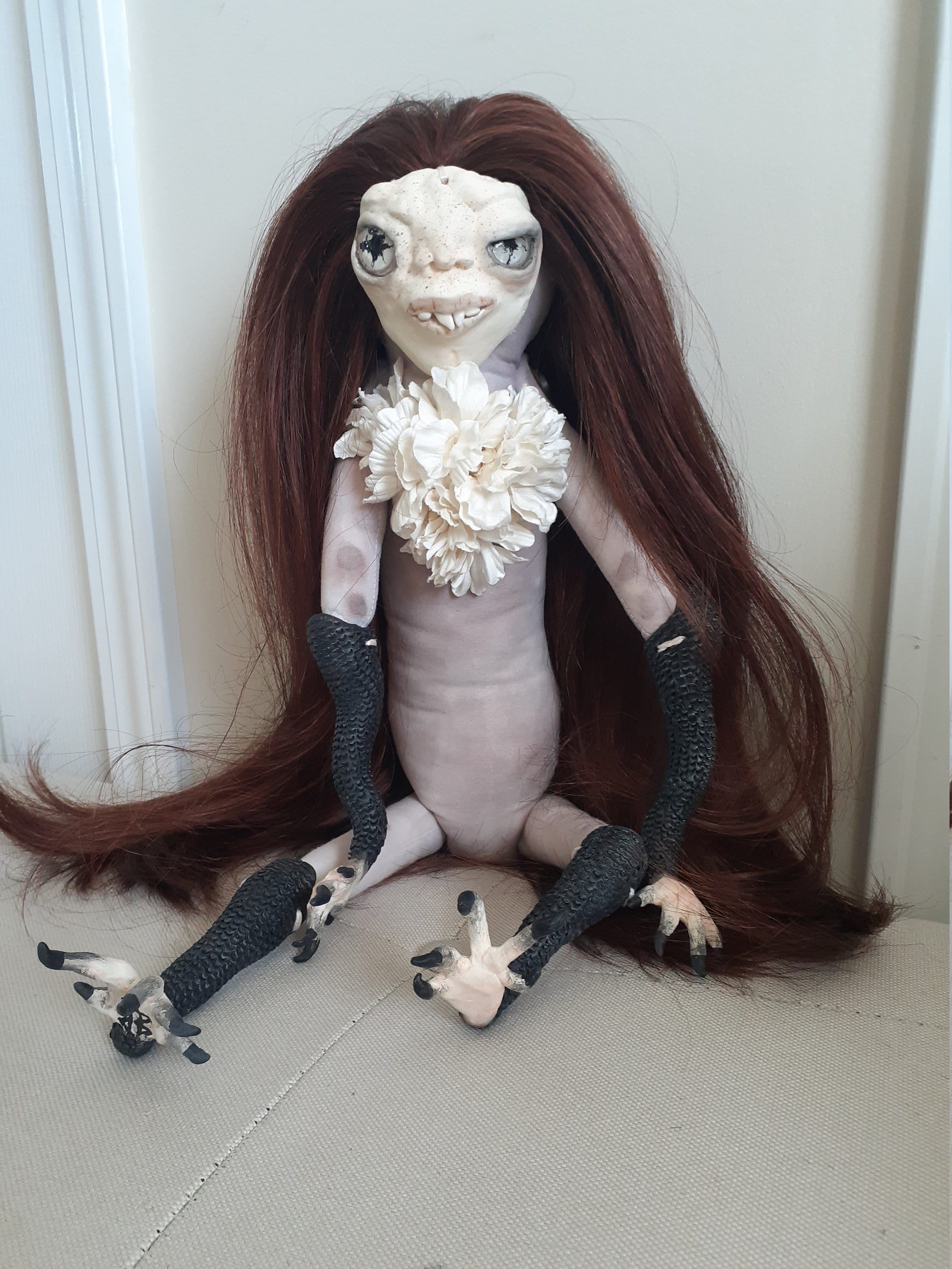 Creepy Cute Rango Inspired Art Doll Fantasy Dolls Textile - Etsy Australia