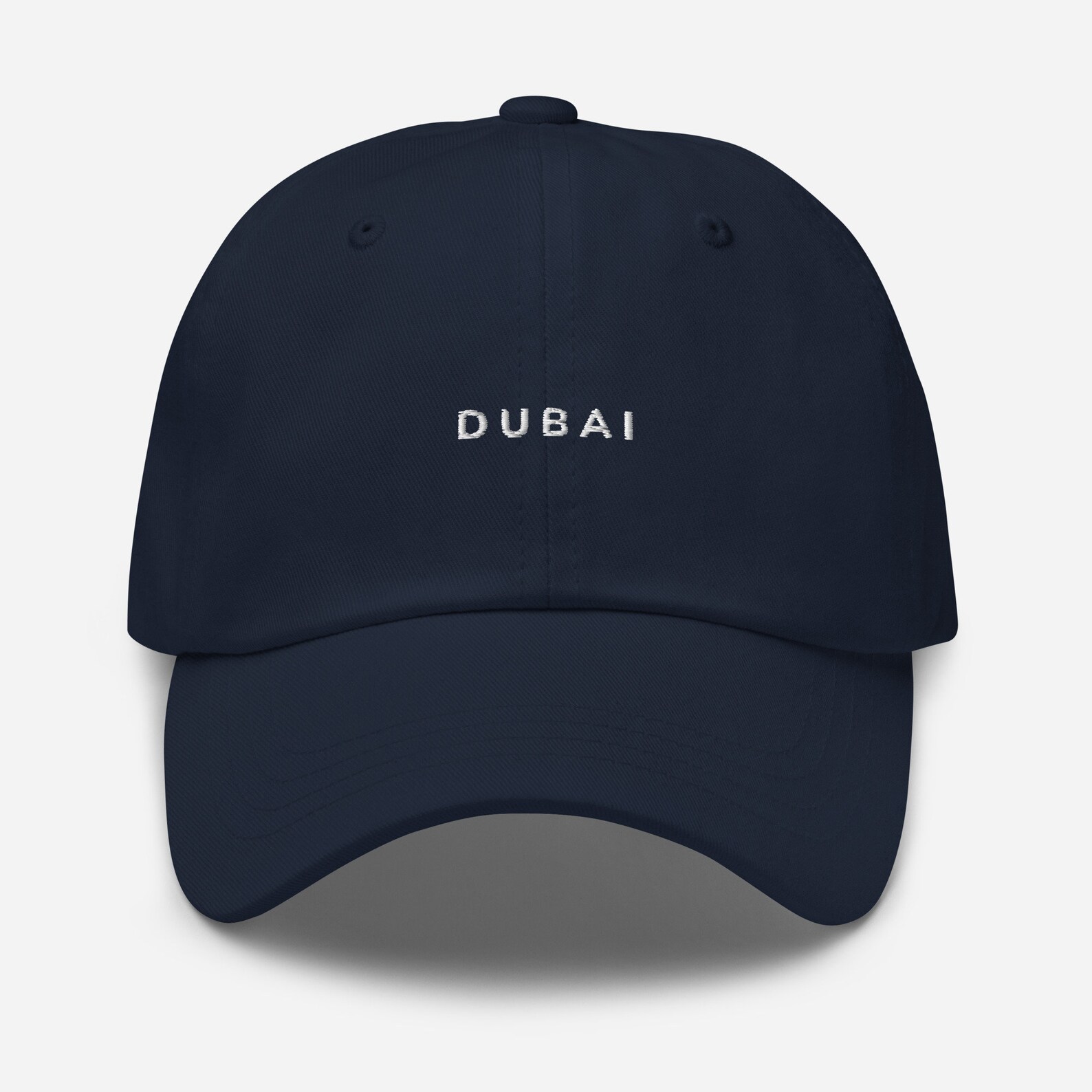 Dubai Embroidered Dad Hat | UAE Souvenir Hat | Burj Khalifa & Palm ...