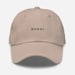 Dubai Embroidered Dad Hat | UAE Souvenir Hat | Burj Khalifa & Palm ...