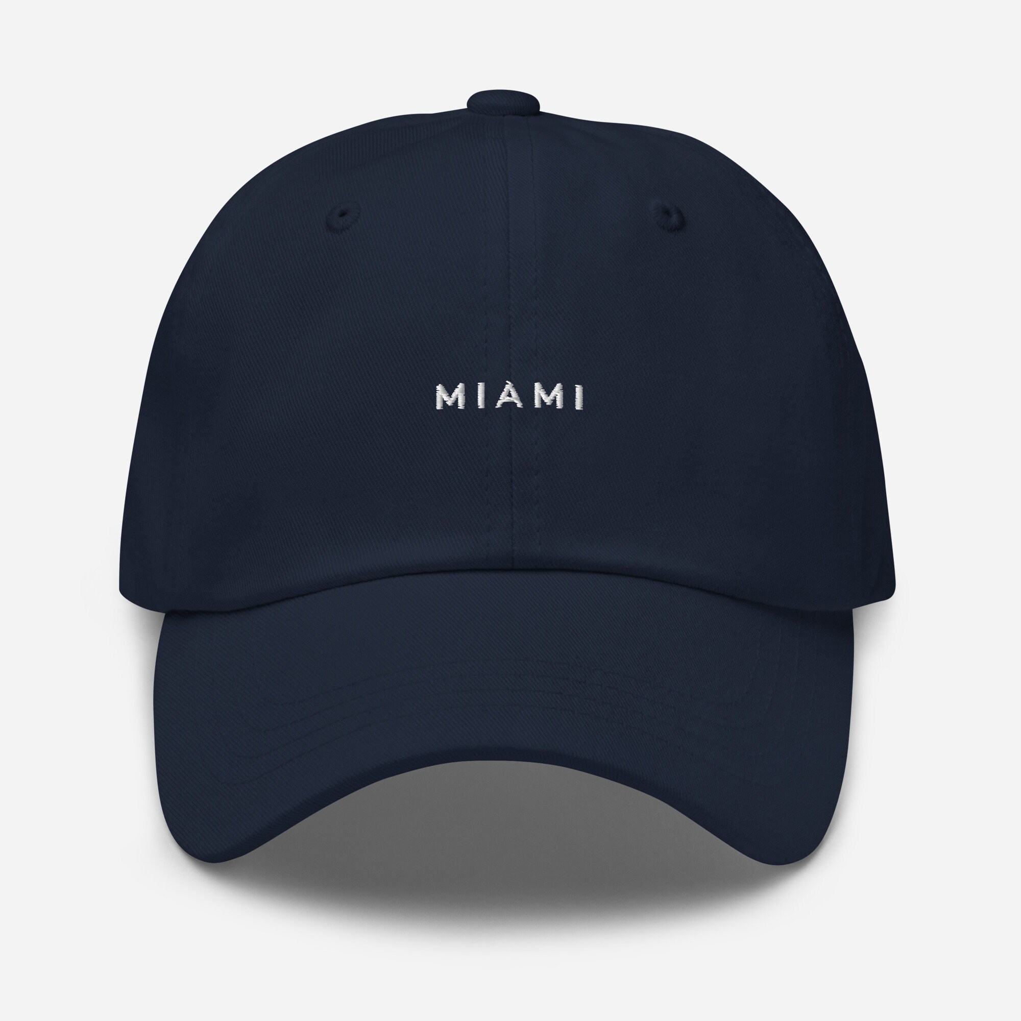 Miami Embroidered Dad Hat, Florida City Cap, Custom Beach Souvenir Hat ...