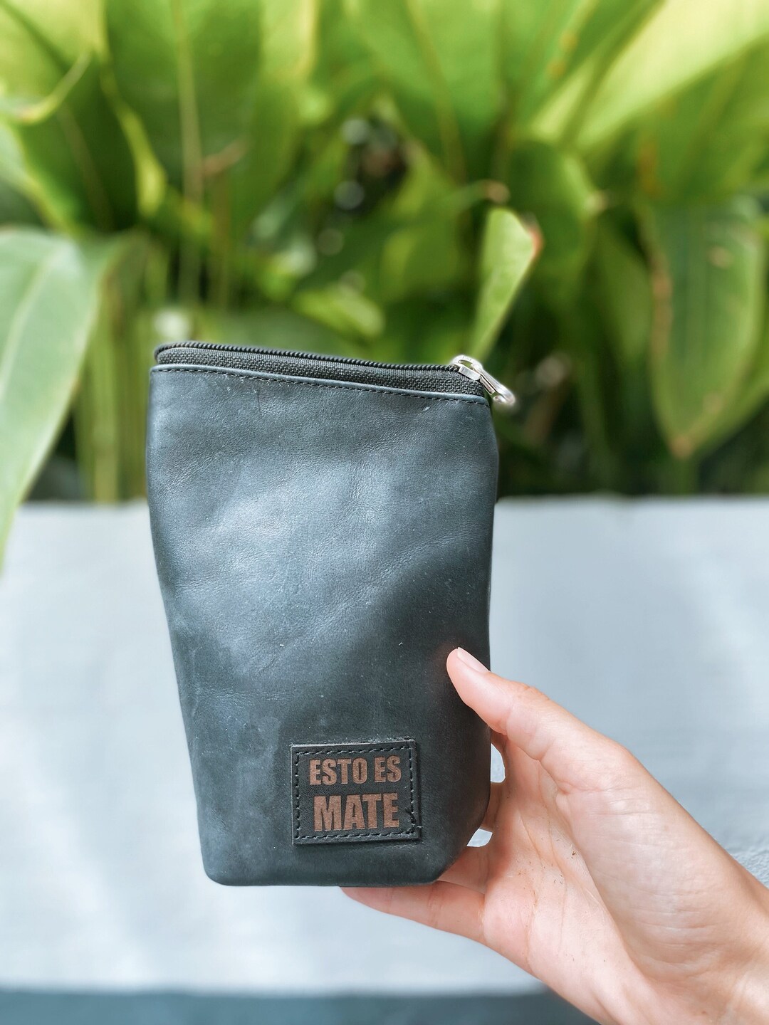 Yerbero, Yerba Mate Bag, Yerba Mate Holder, Leather Bag, Mate and Tumba ...