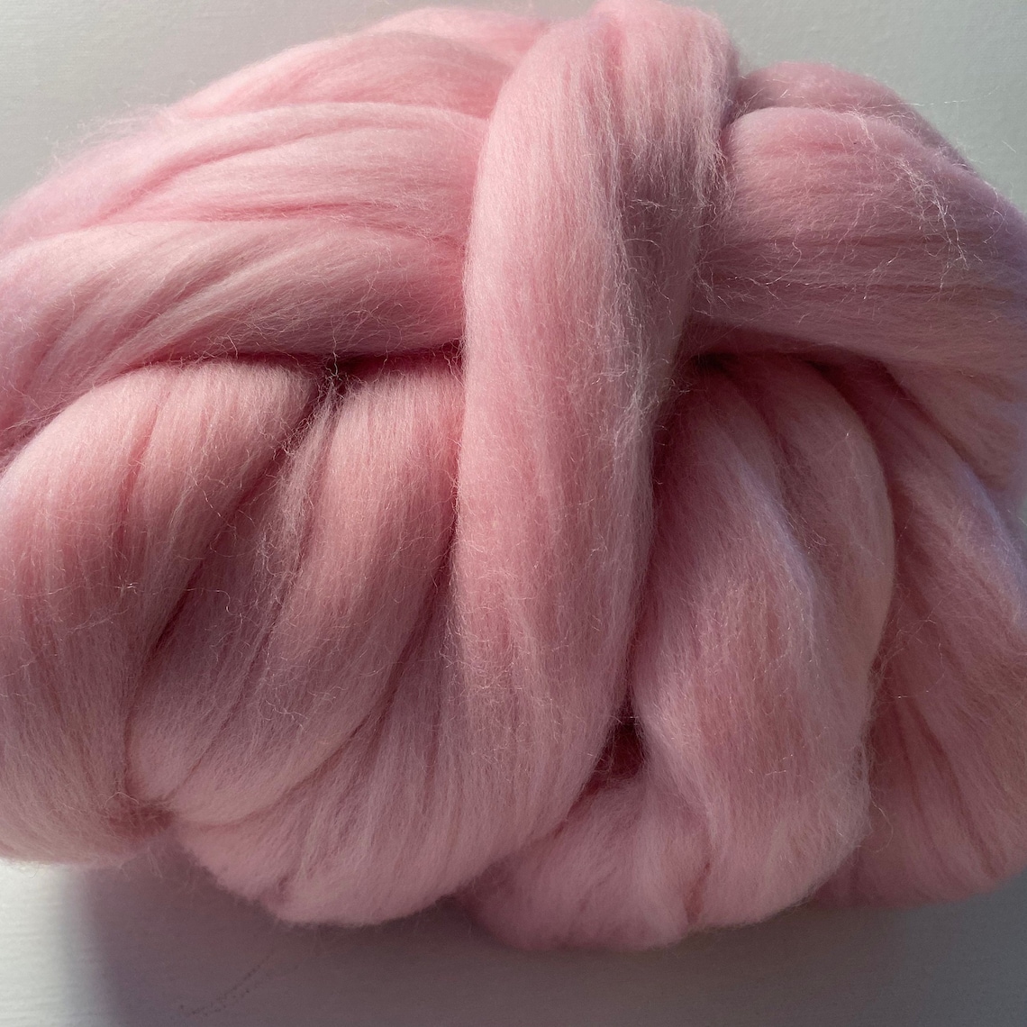 Merino Wool Roving Wool Roving, Soft Pink Roving 10.72 OZ - Etsy