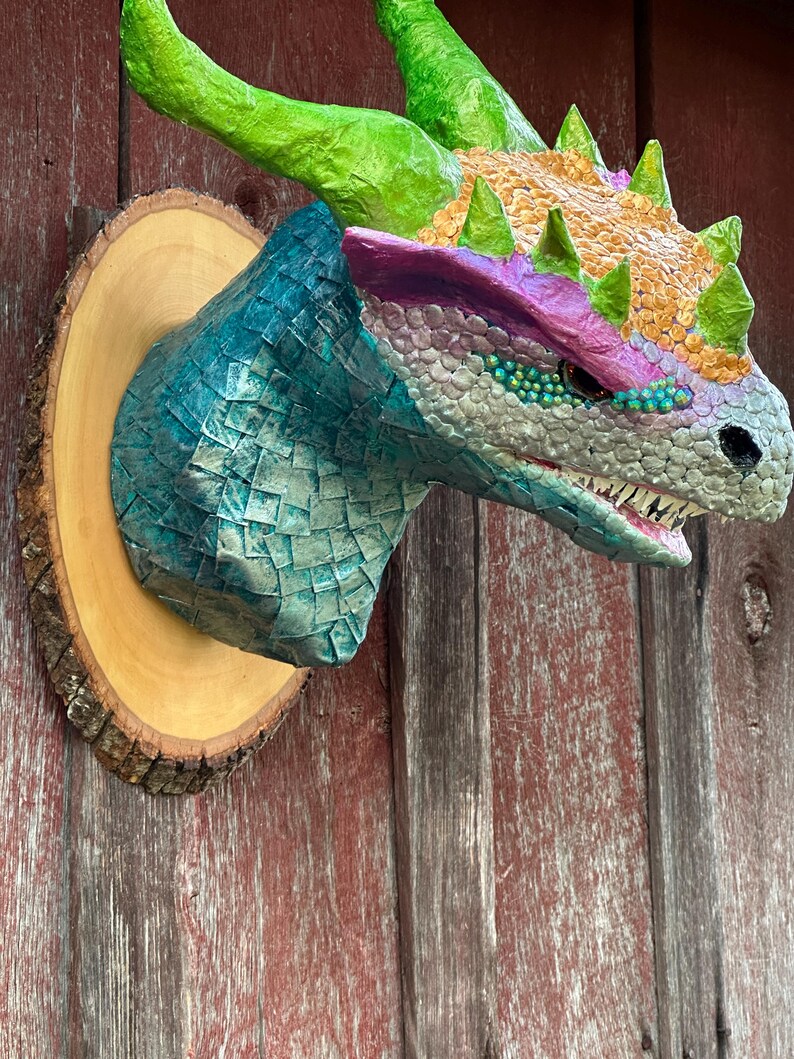 Dragon Sheila, Faux Taxidermy, Faux Dragon, Fantasy Dragon, Decorations ...