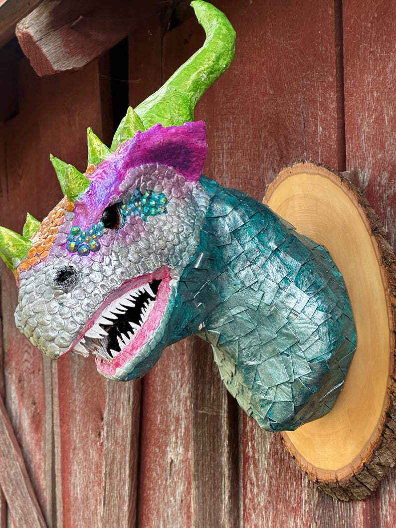 Dragon Sheila, Faux Taxidermy, Faux Dragon, Fantasy Dragon, Decorations ...