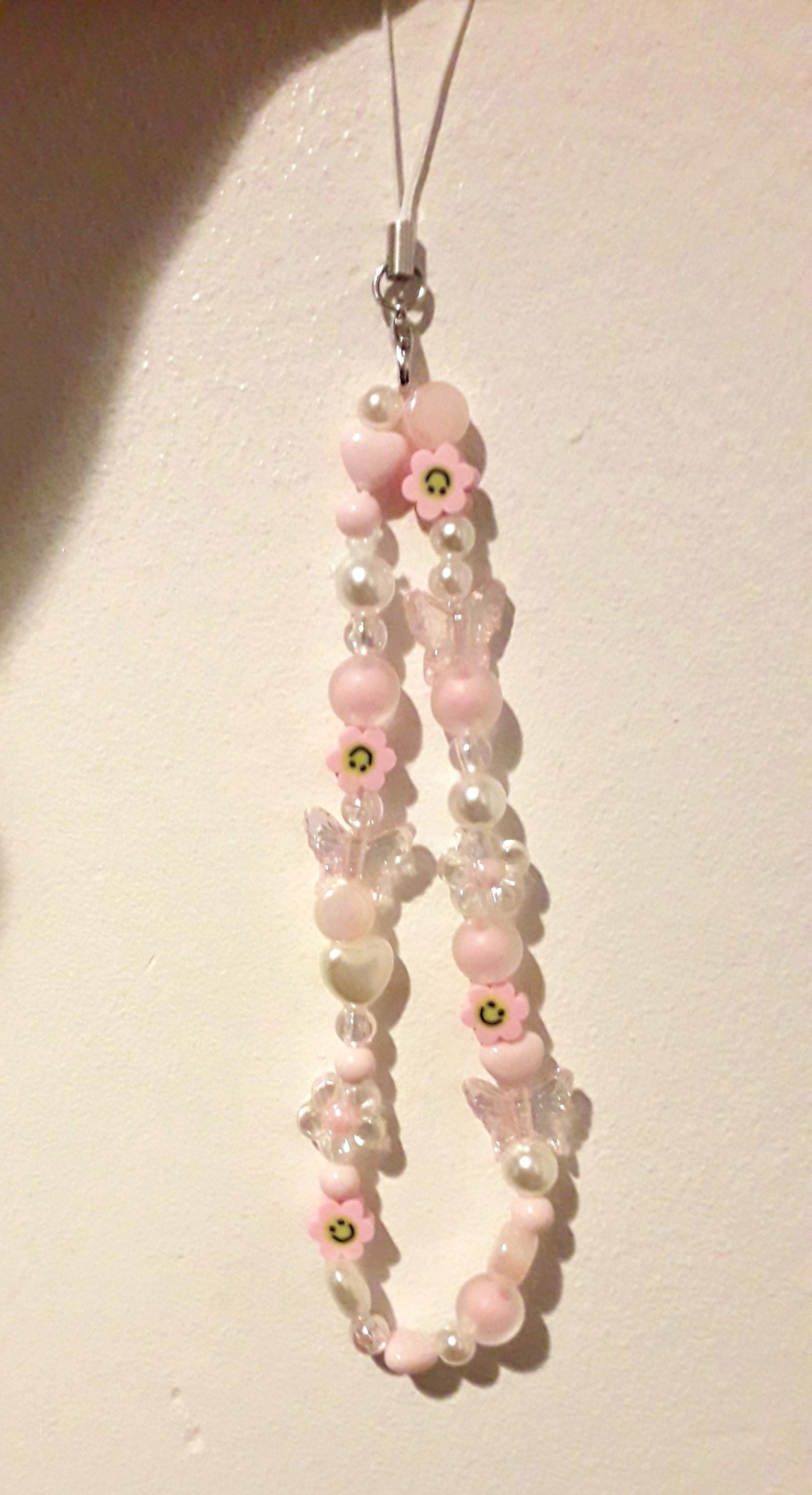 Pink Aesthetic Phone Charm - Etsy