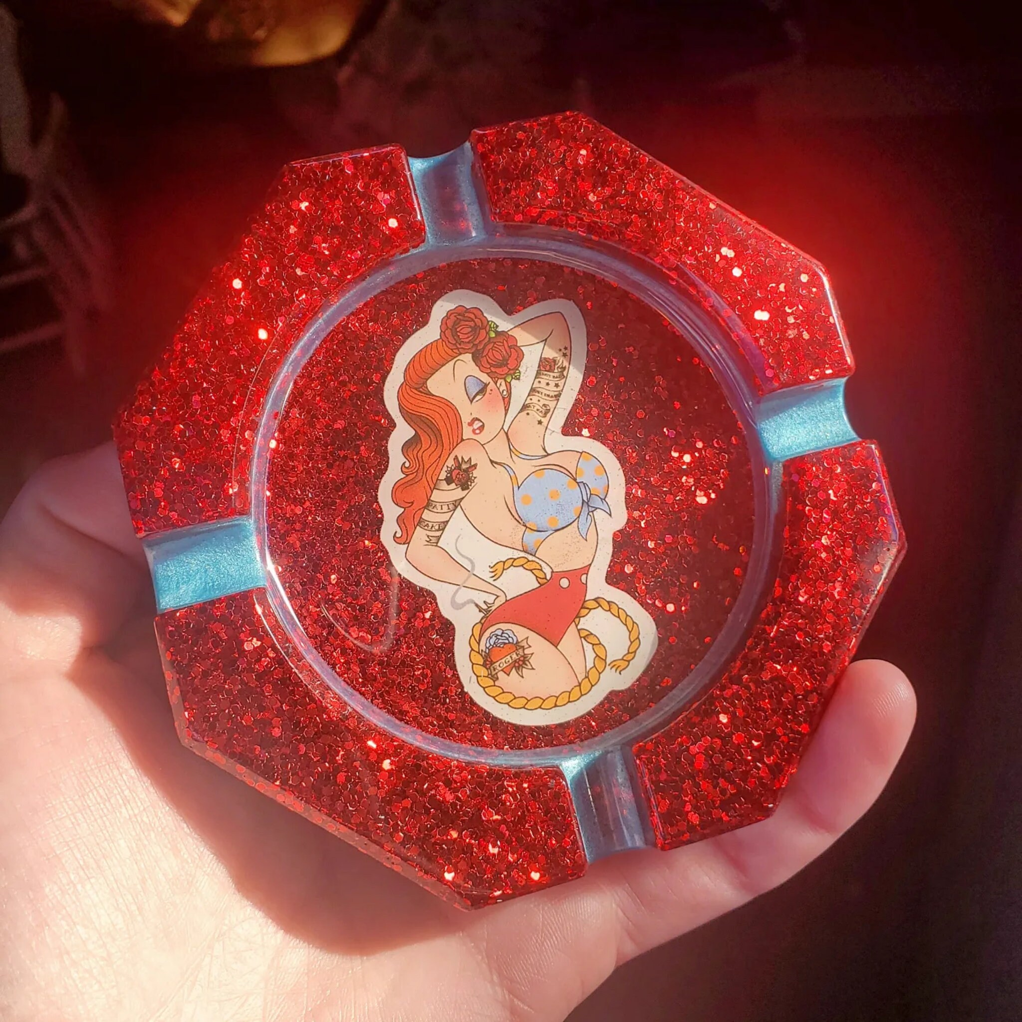 Jessica Rabbit Sexy Pin up Girl Ashtray - Etsy