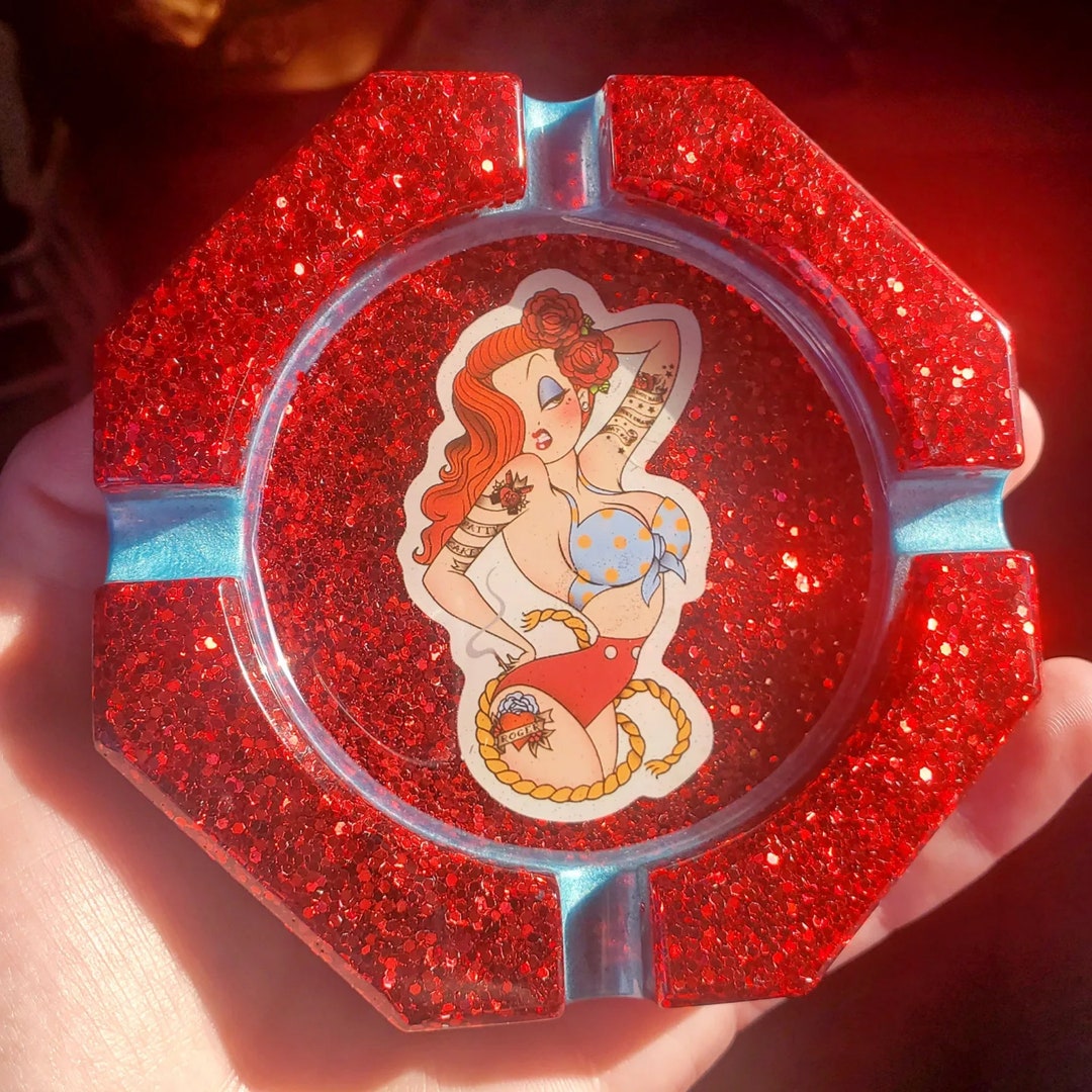 Jessica Rabbit Sexy Pin up Girl Ashtray - Etsy